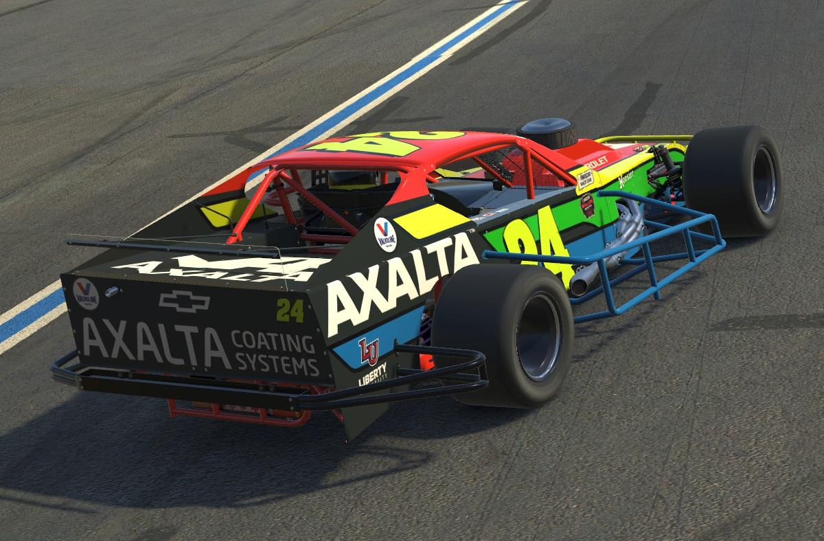 2021 William Byron Axalta Modified by Derek Gilray - Trading Paints