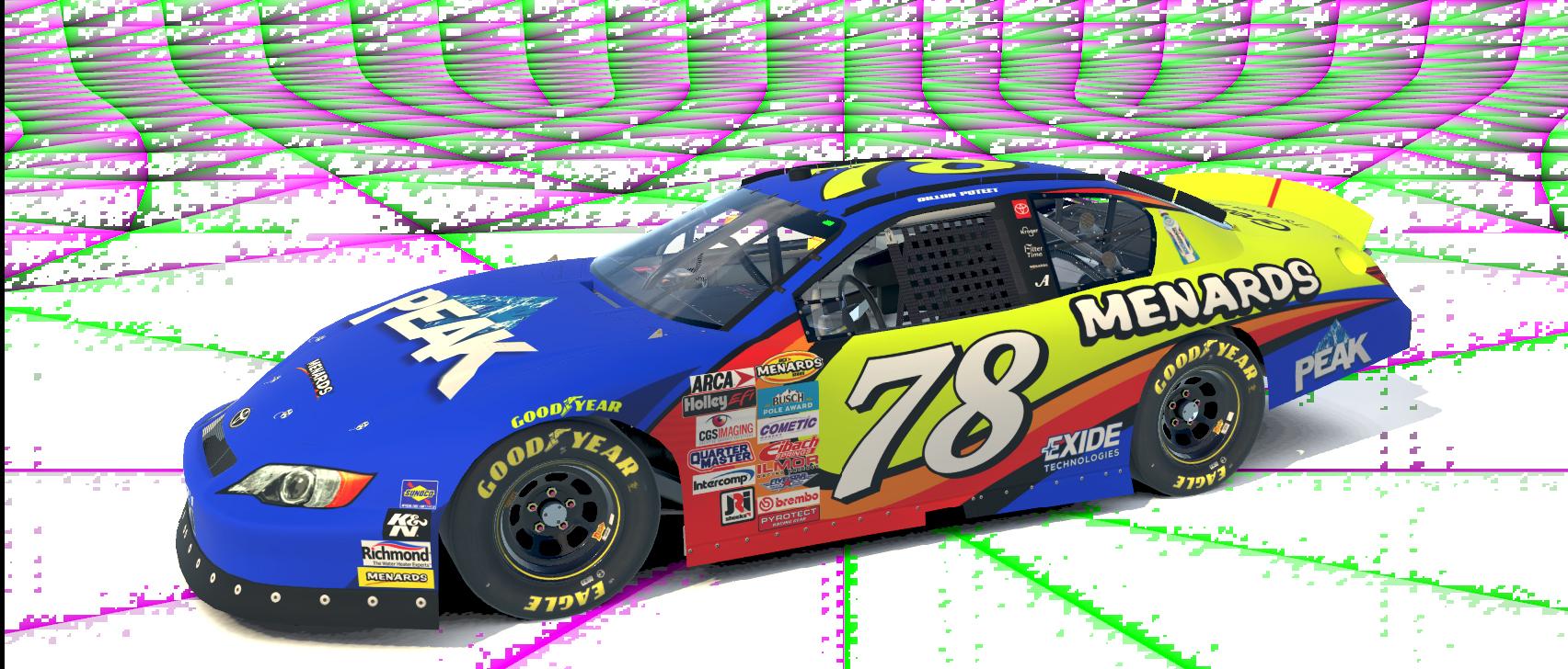 Poteet #78 PEAK SPM Toyota by Dylan J. Baadte - Trading Paints