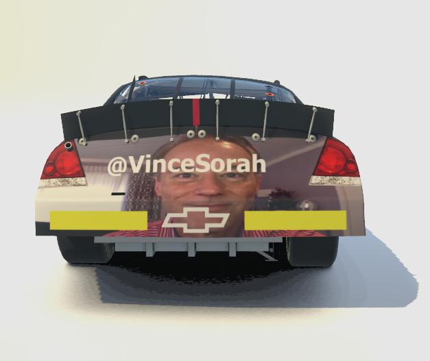 Vinces Vince Inspired Vince Car by Gavin Newton - Trading Paints