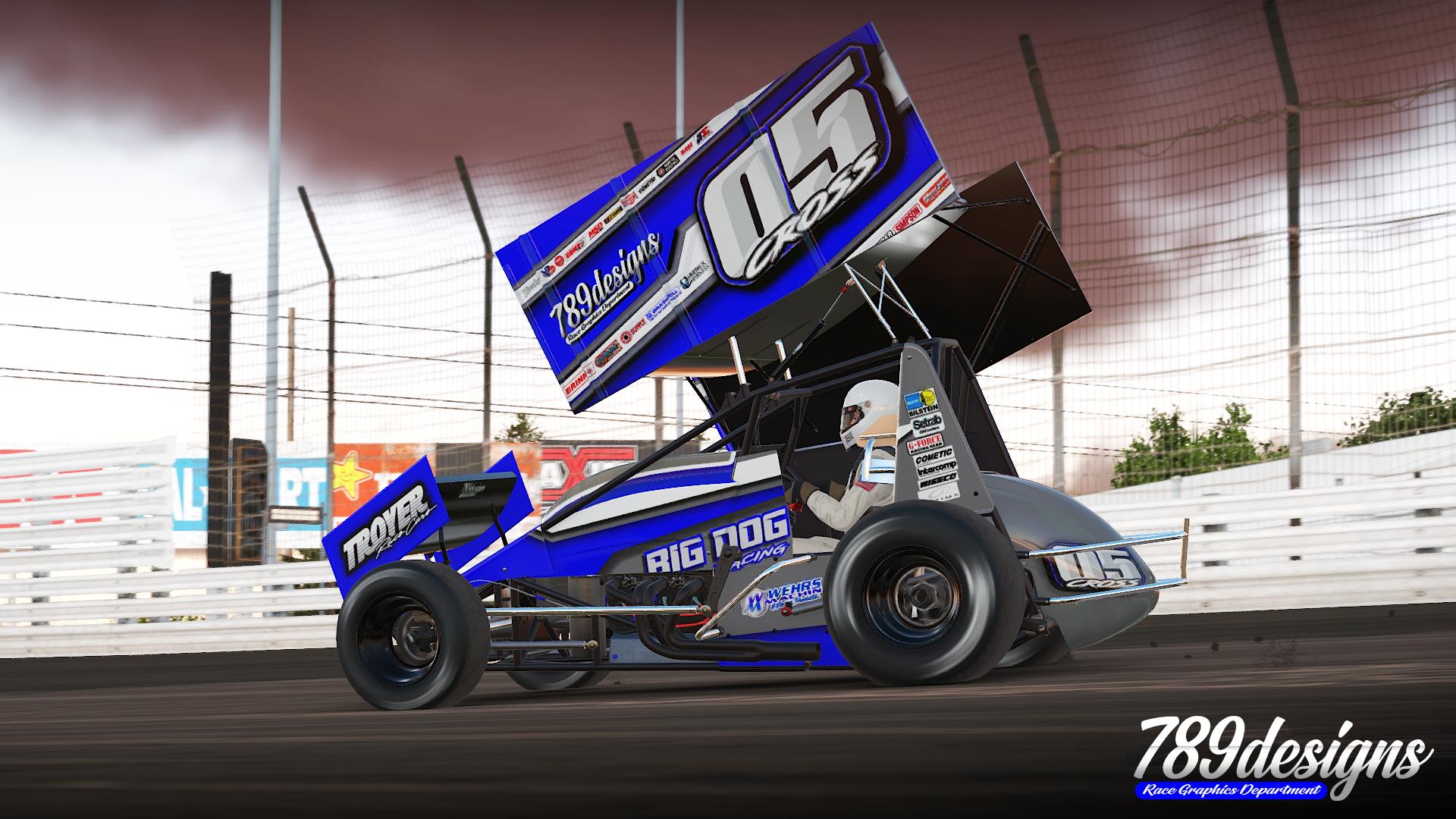 Bob Cross Sprint Car BWG by Garrett Marshall - Trading Paints