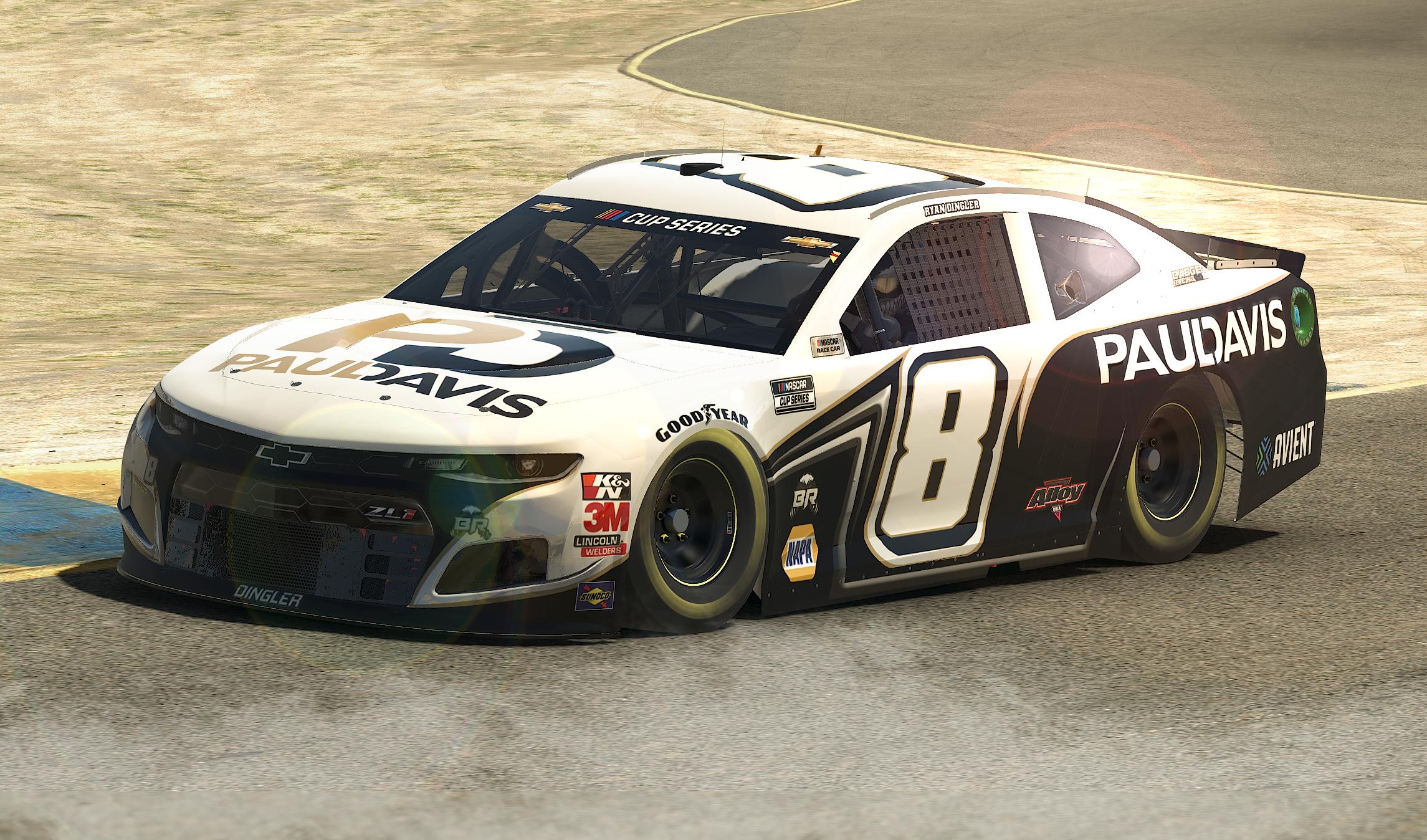 L-TAC Paul Davis #8 by Ryan Dingler - Trading Paints