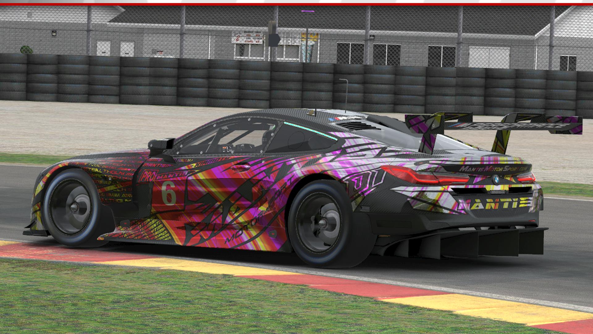 BMW M8 GTE PSYCHO CHROME by Kirk S. - Trading Paints
