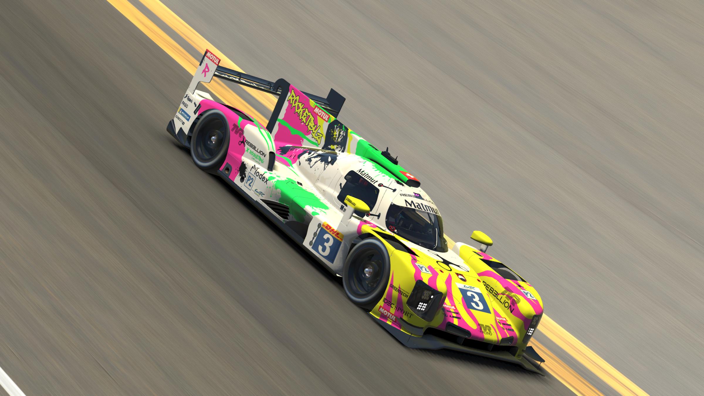 2019 Rebellion x Rocketbyz LMP2 by Jordan Spoon2 - Trading Paints