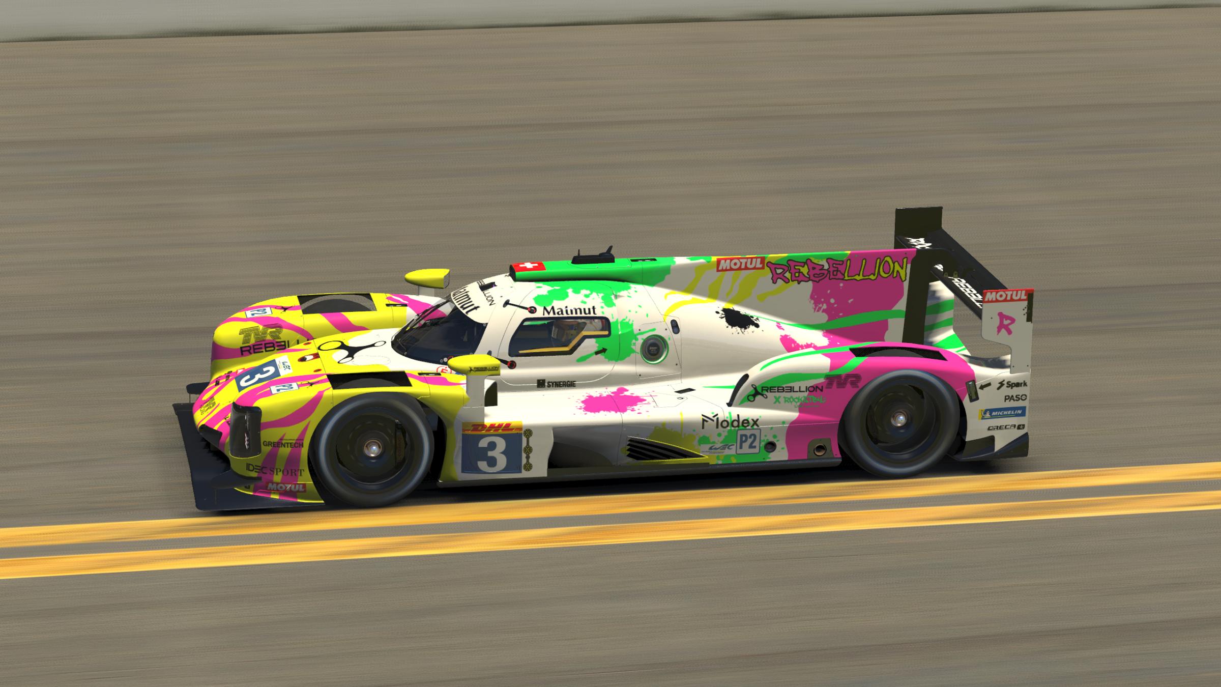 2019 Rebellion x Rocketbyz LMP2 by Jordan Spoon2 - Trading Paints