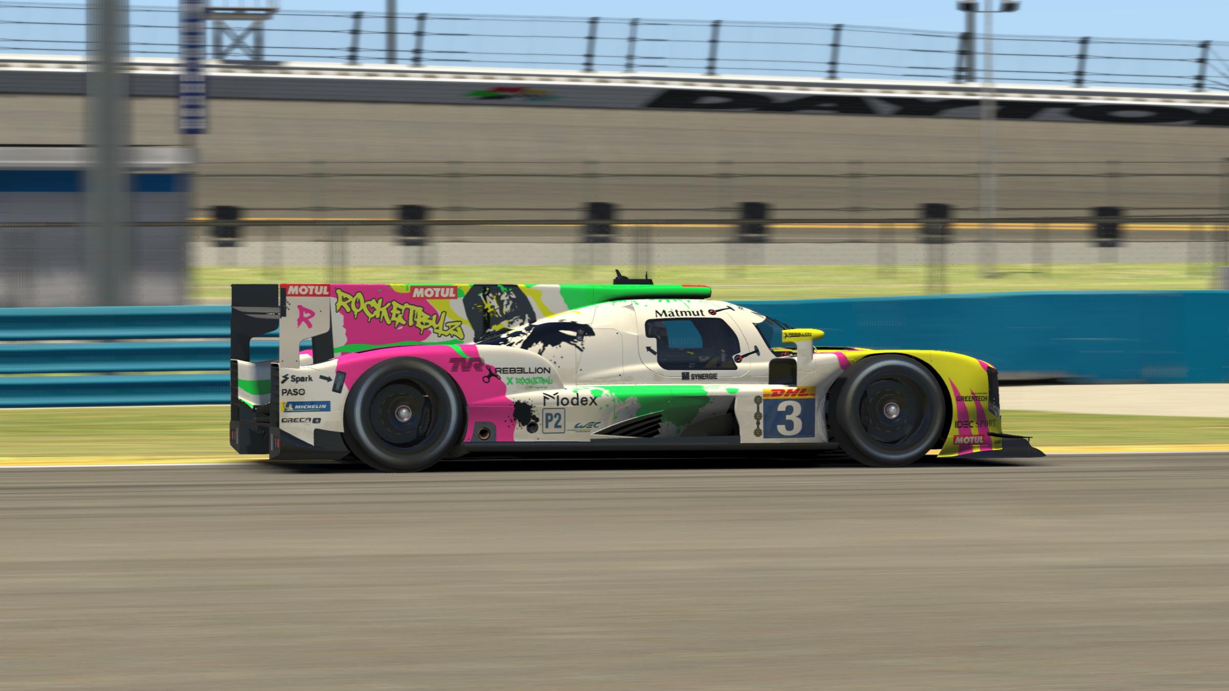 2019 Rebellion x Rocketbyz LMP2 by Jordan Spoon2 - Trading Paints