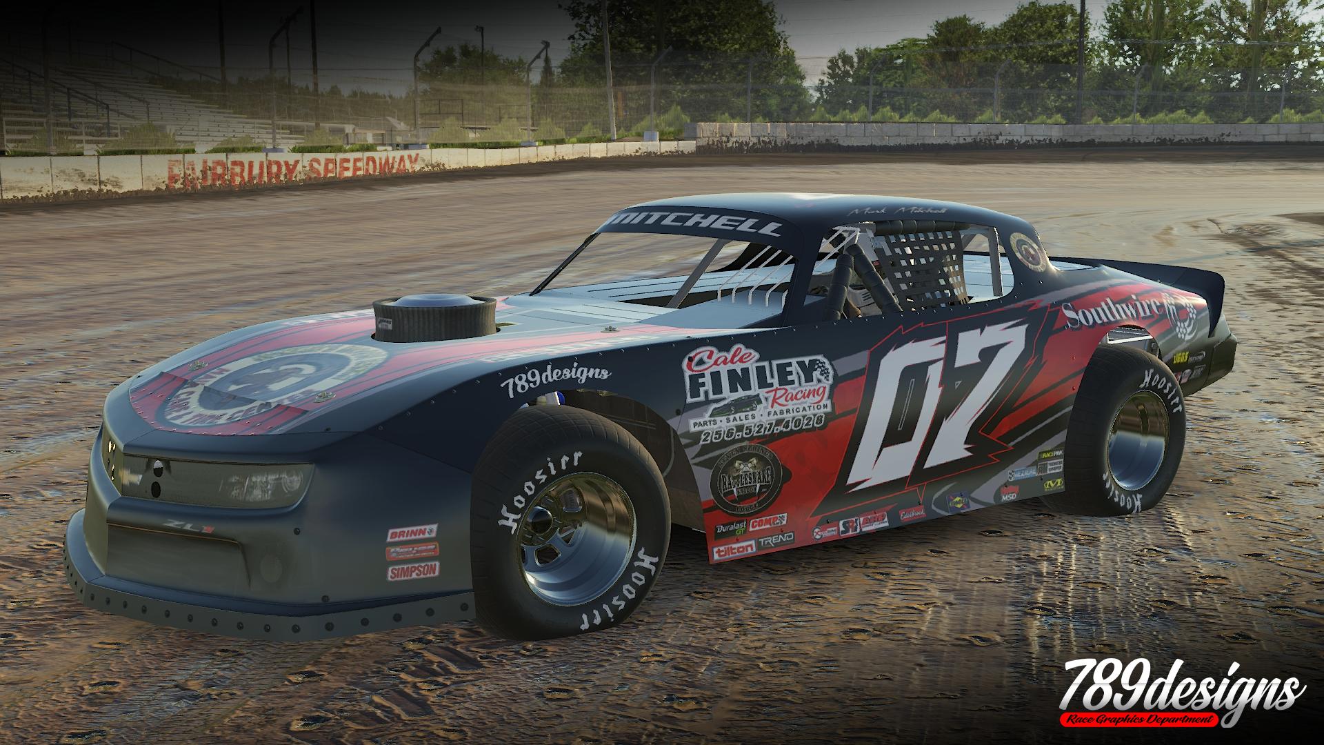 Mark Mitchell Dirt Street Stock by Garrett Marshall - Trading Paints