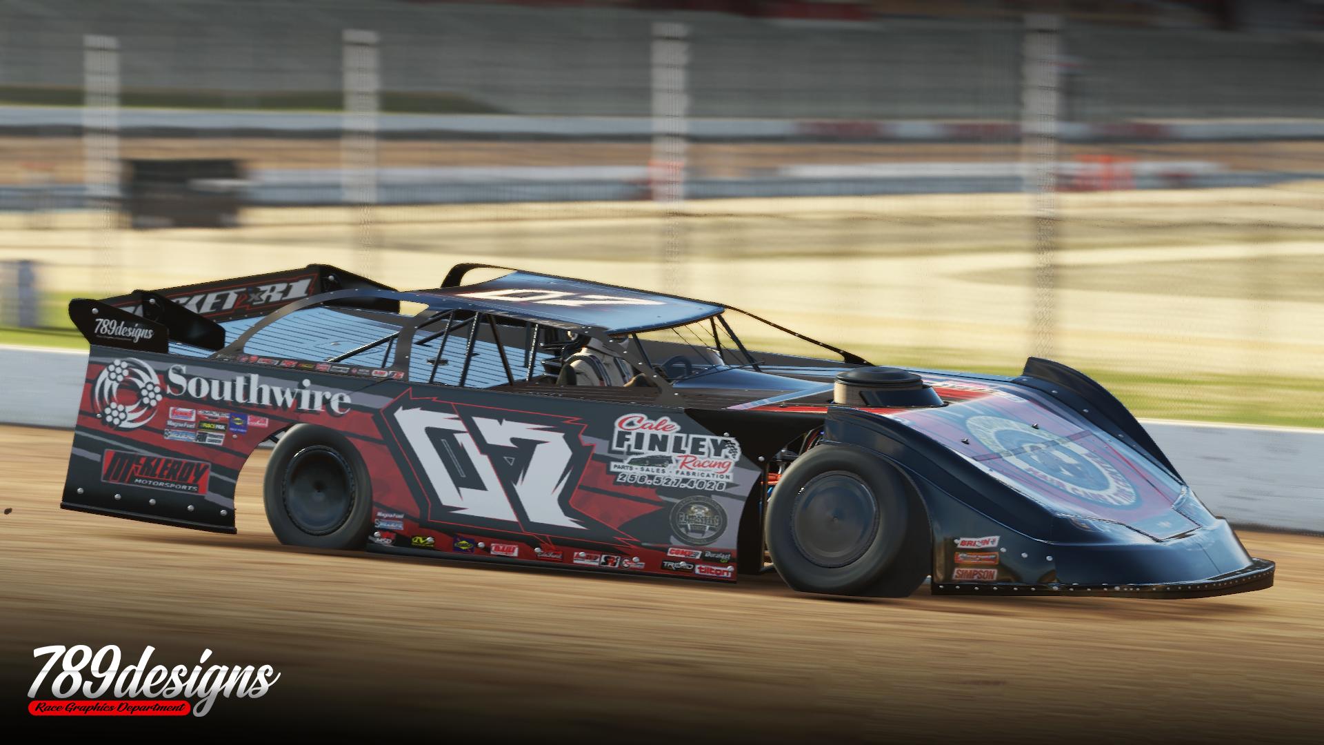 Mark Mitchell Dirt Late Model by Garrett Marshall - Trading Paints