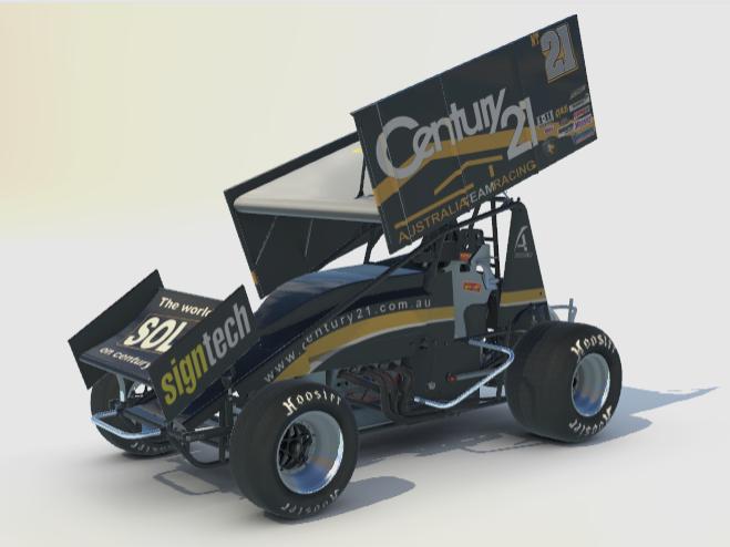 Century 21 Racing NT21 Ben Atkinson by Toby Coats - Trading Paints