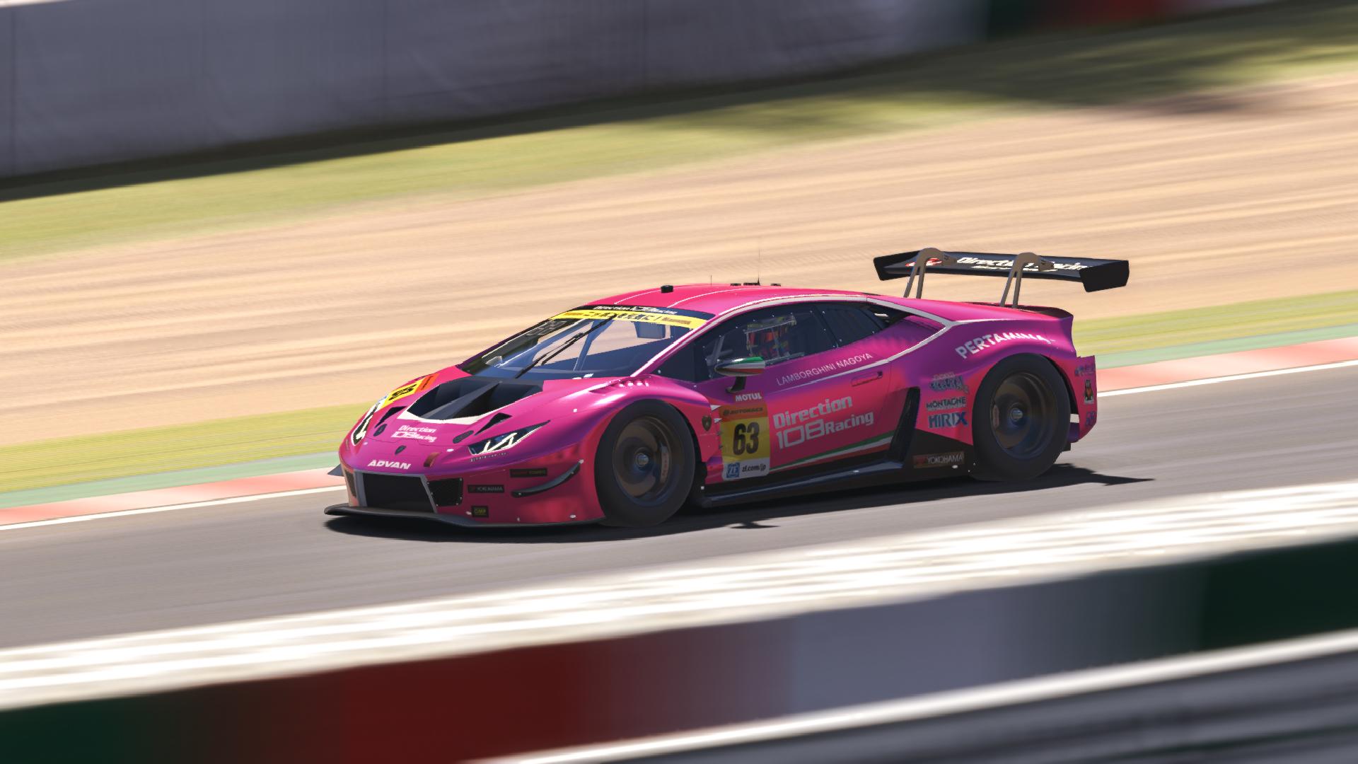 Direction 108 Racing Lamborghini GT3 by Craig Salter - Trading Paints
