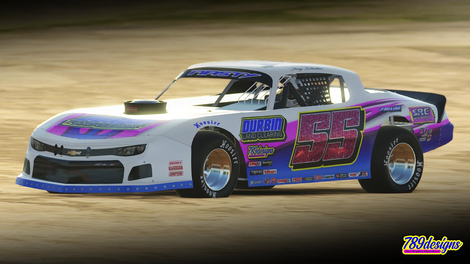 Joey Durbin Dirt Street Stock by Garrett Marshall - Trading Paints
