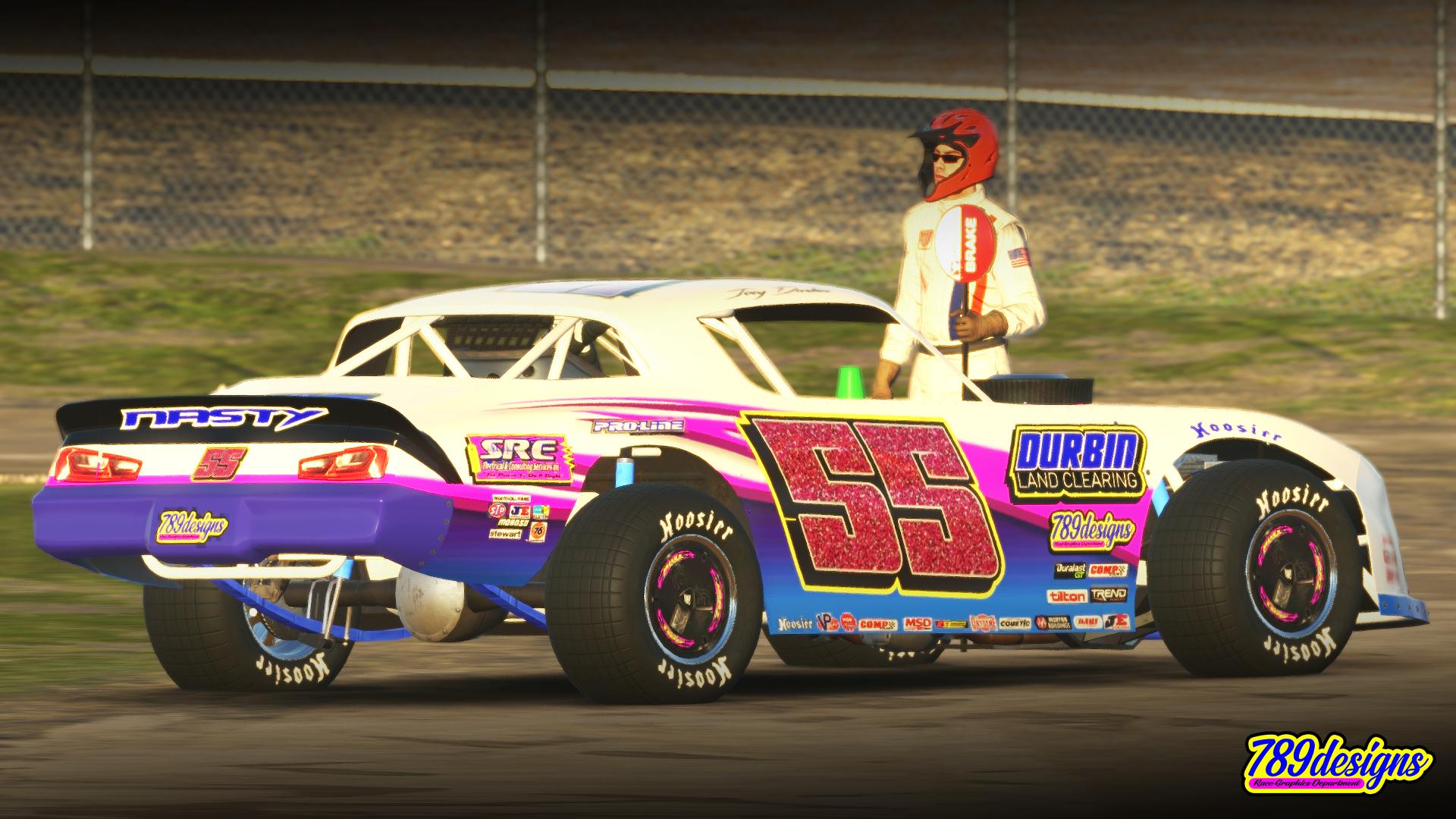 Joey Durbin Dirt Street Stock by Garrett Marshall - Trading Paints
