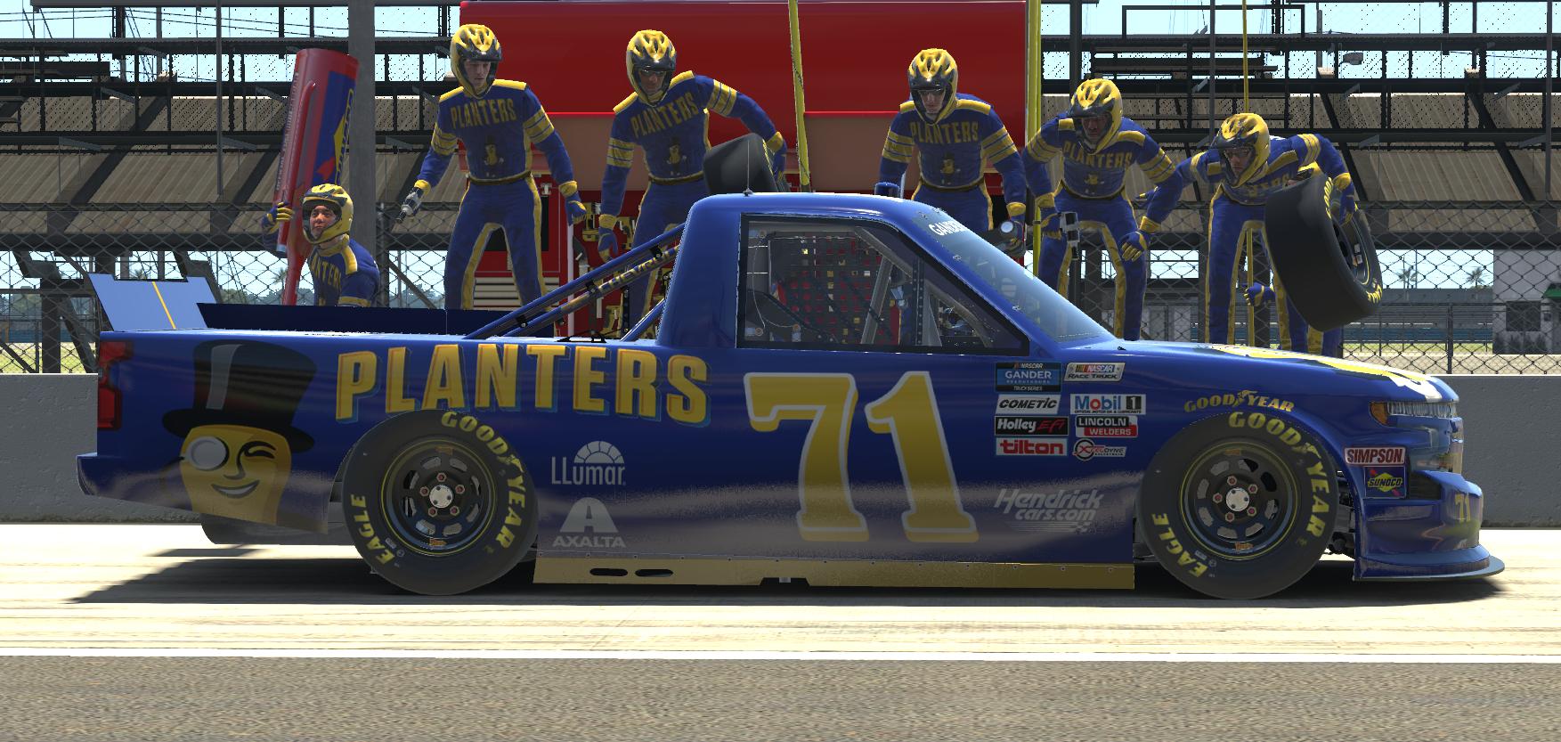 Planters "Alex Bowman" Tribute - Suit by Ellis Garrett - Trading Paints