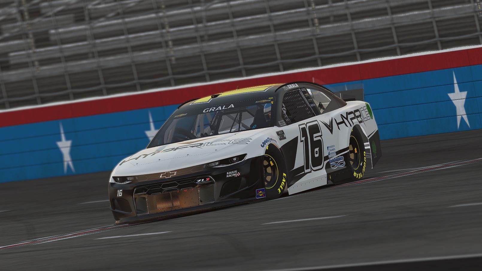 Kaulig Racing Kaz Grala HyperIce by Austin G Johnson - Trading Paints