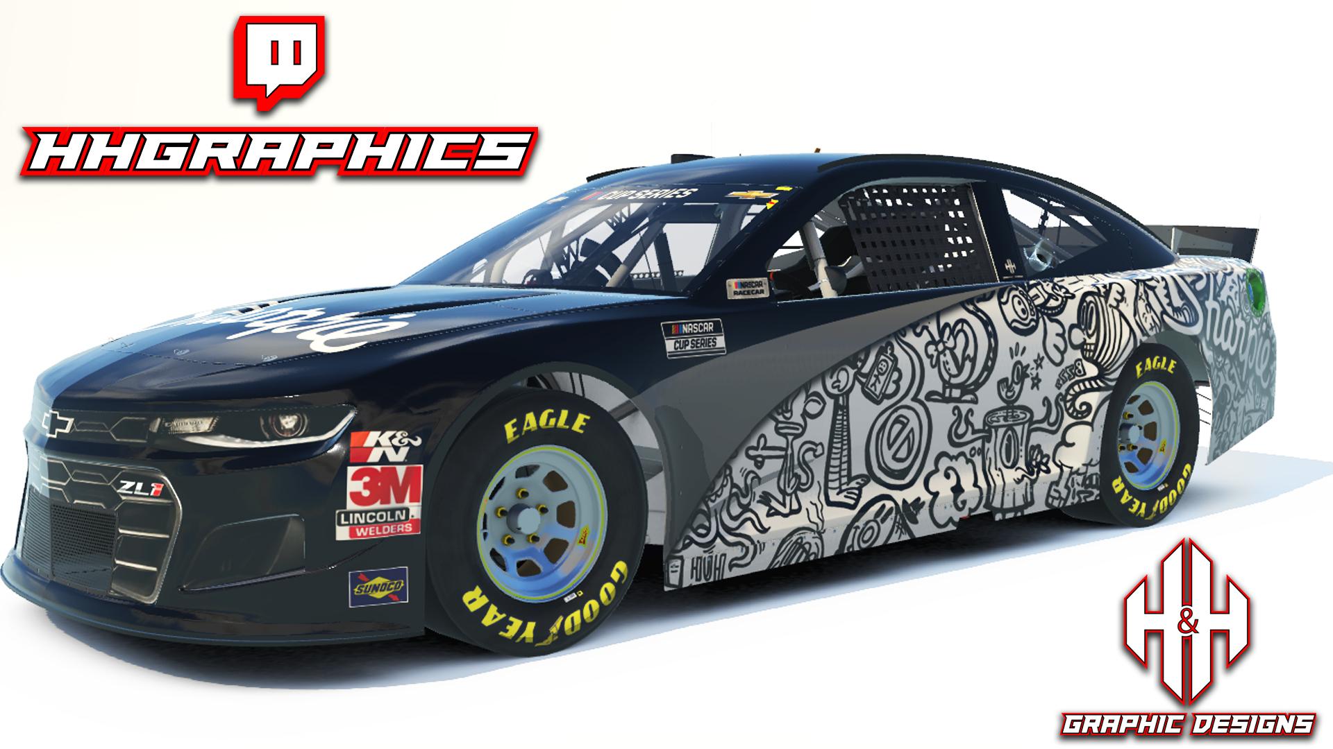 Sharpie Chevrolet Camaro ZL1 by Zak Hale - Trading Paints