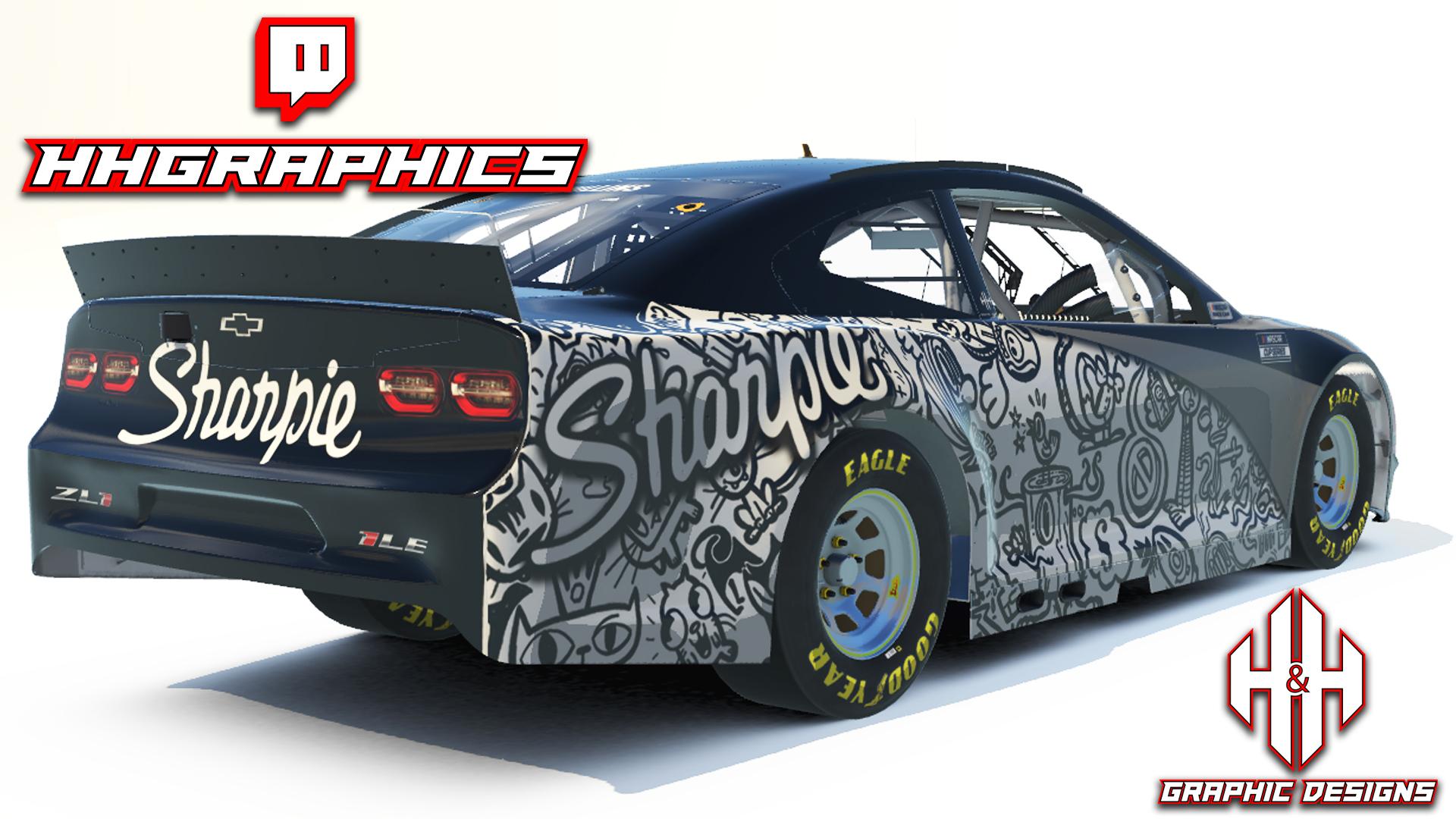 Sharpie Chevrolet Camaro ZL1 by Zak Hale - Trading Paints