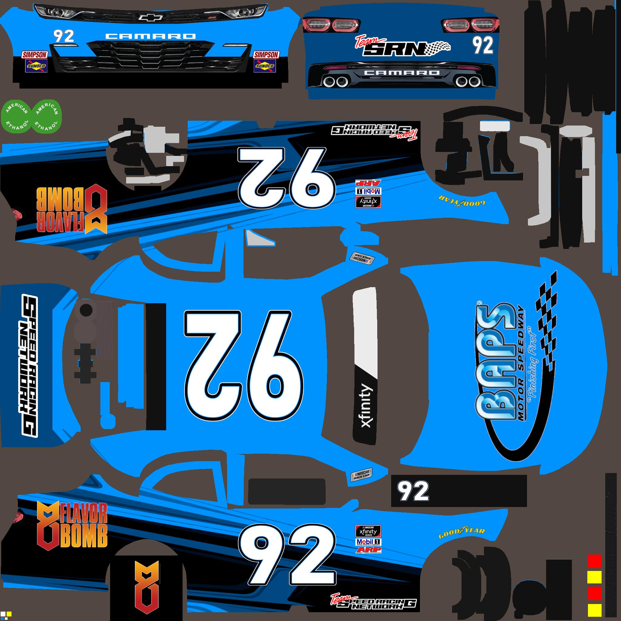 Rob Yost Flavor Bomb Camaro by Ashton Knight - Trading Paints