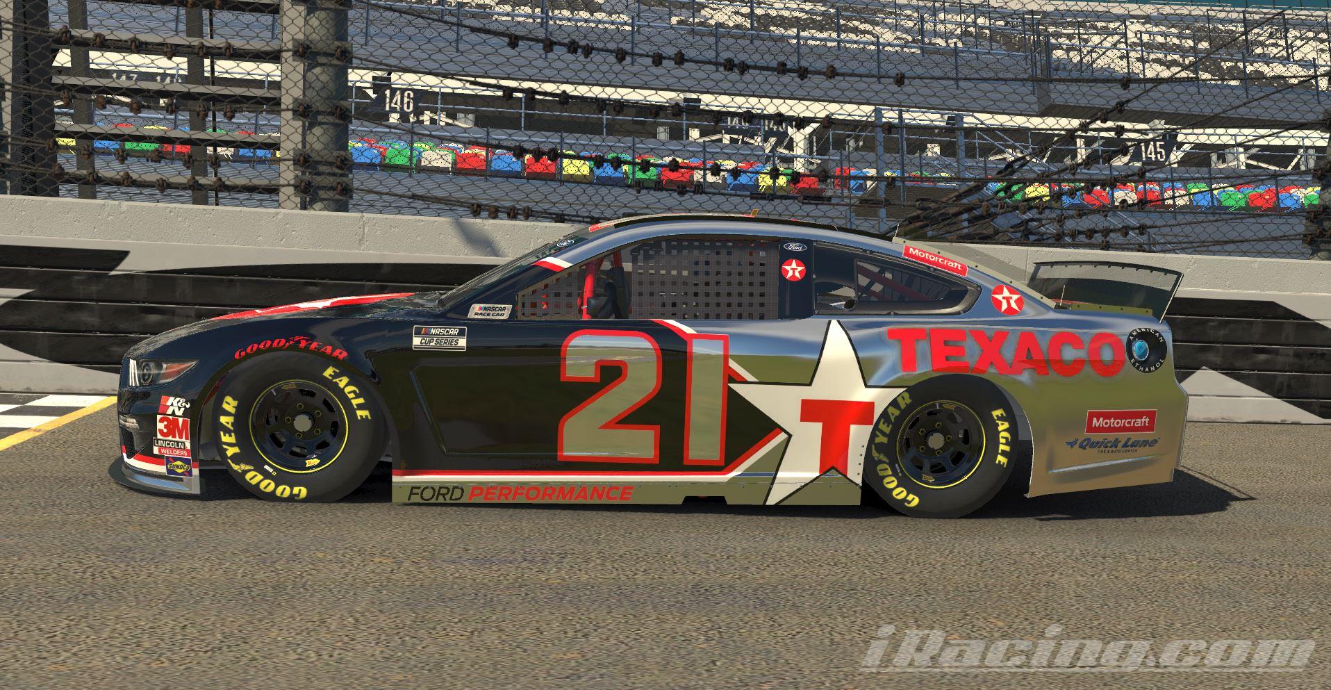Custom #21: Texaco: Ford Mustang by JW Salyers - Trading Paints