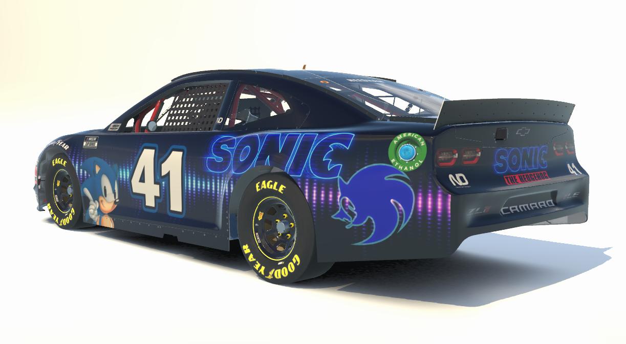 #41 Sonic The Hedgehog by Chris N. - Trading Paints