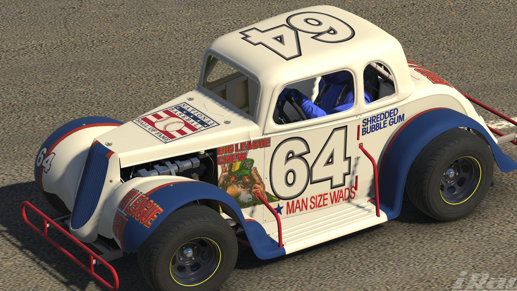 Big League Chew Gum Legends 34 by Joe Sisco - Trading Paints