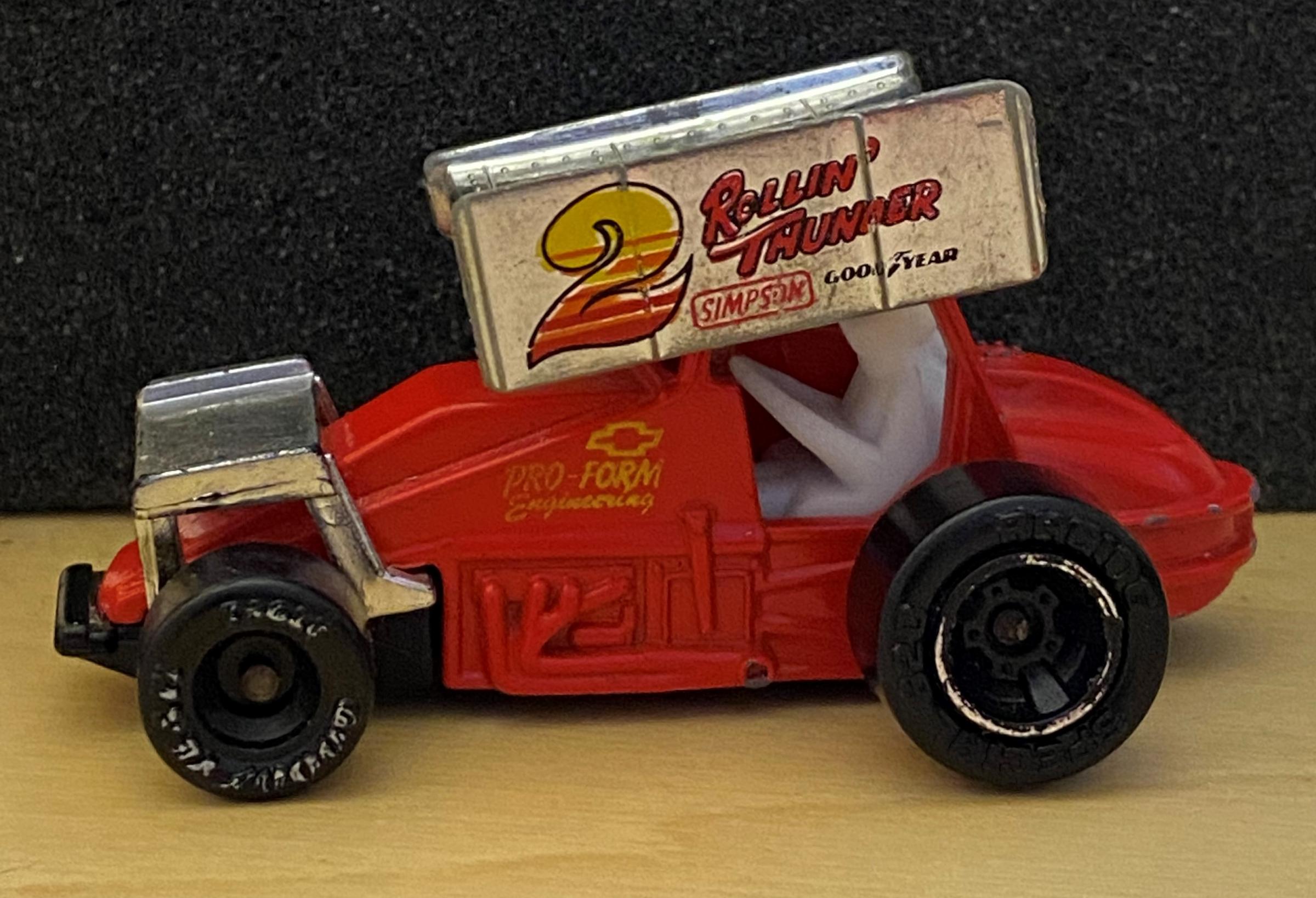 Matchbox Rollin Thunder Sprint Racer by Jesse Hodgson - Trading Paints