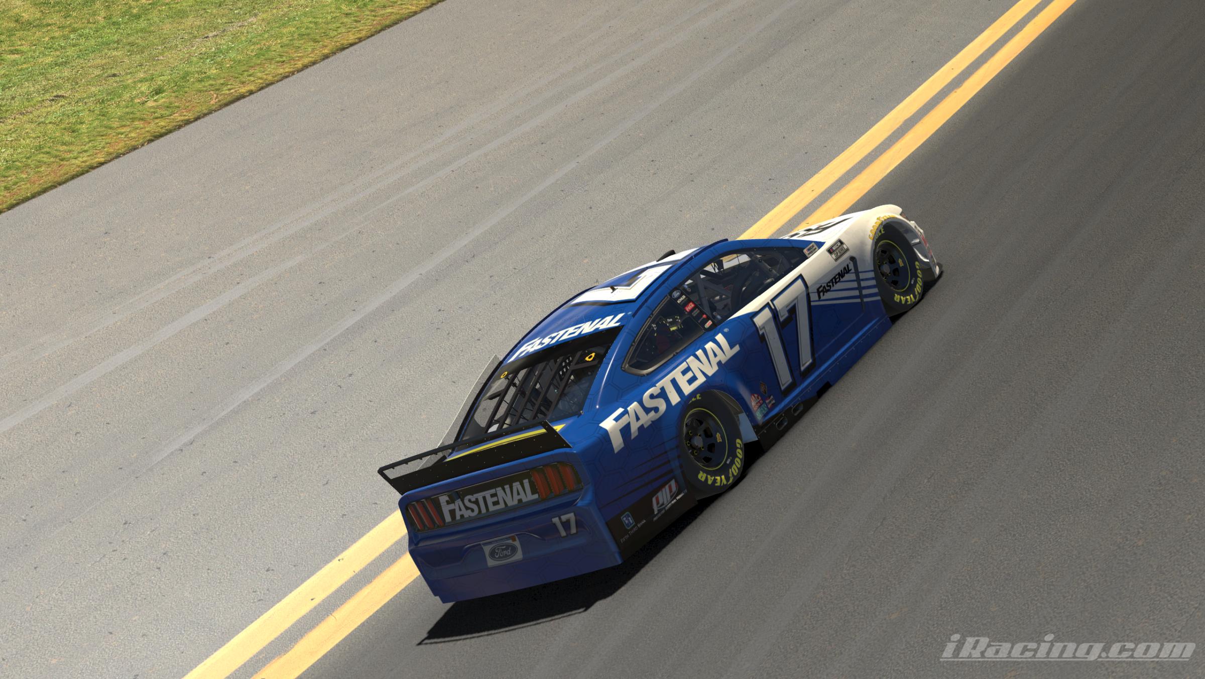 #17 Chris Buescher Fastenal Ford Mustang by Neil A Bateman - Trading Paints