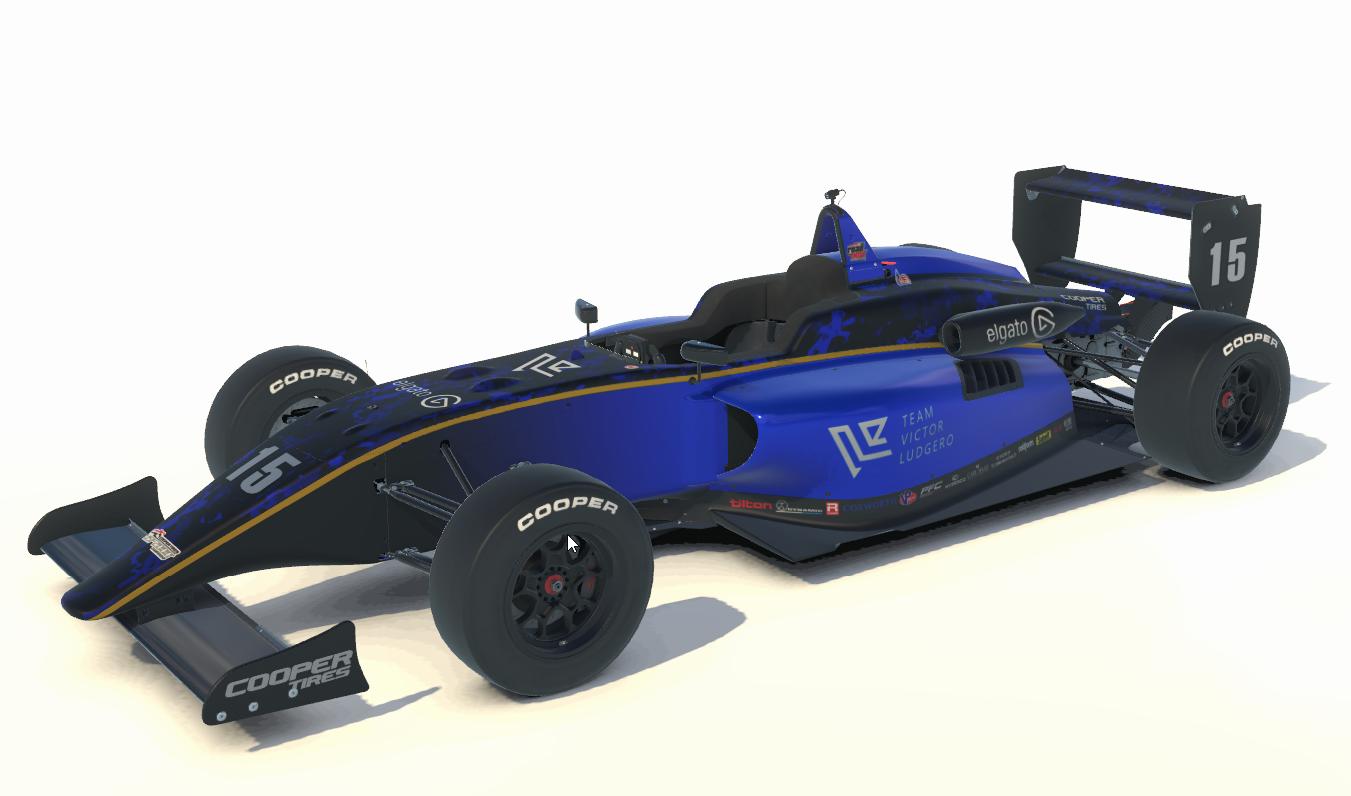 USF 2000 USF17 - Team Victor Ludgero by Rafa Santos - Trading Paints