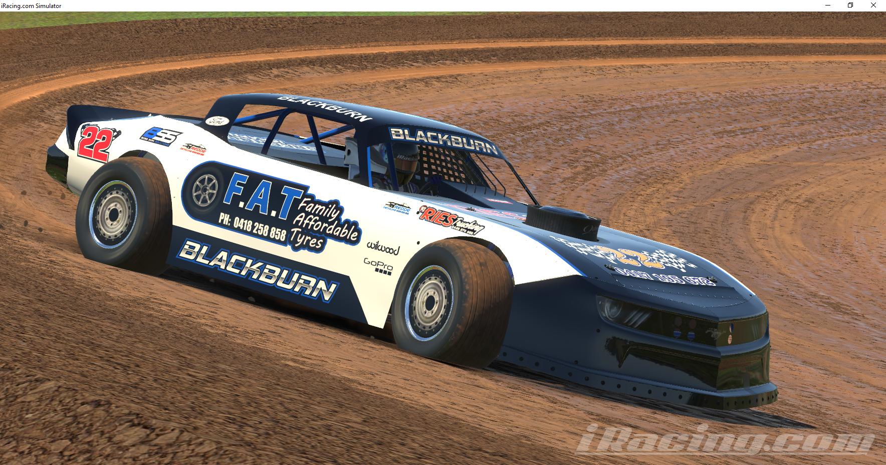 #22 Shannon Blackburn Sim Stamp # by Kaden Greenall - Trading Paints