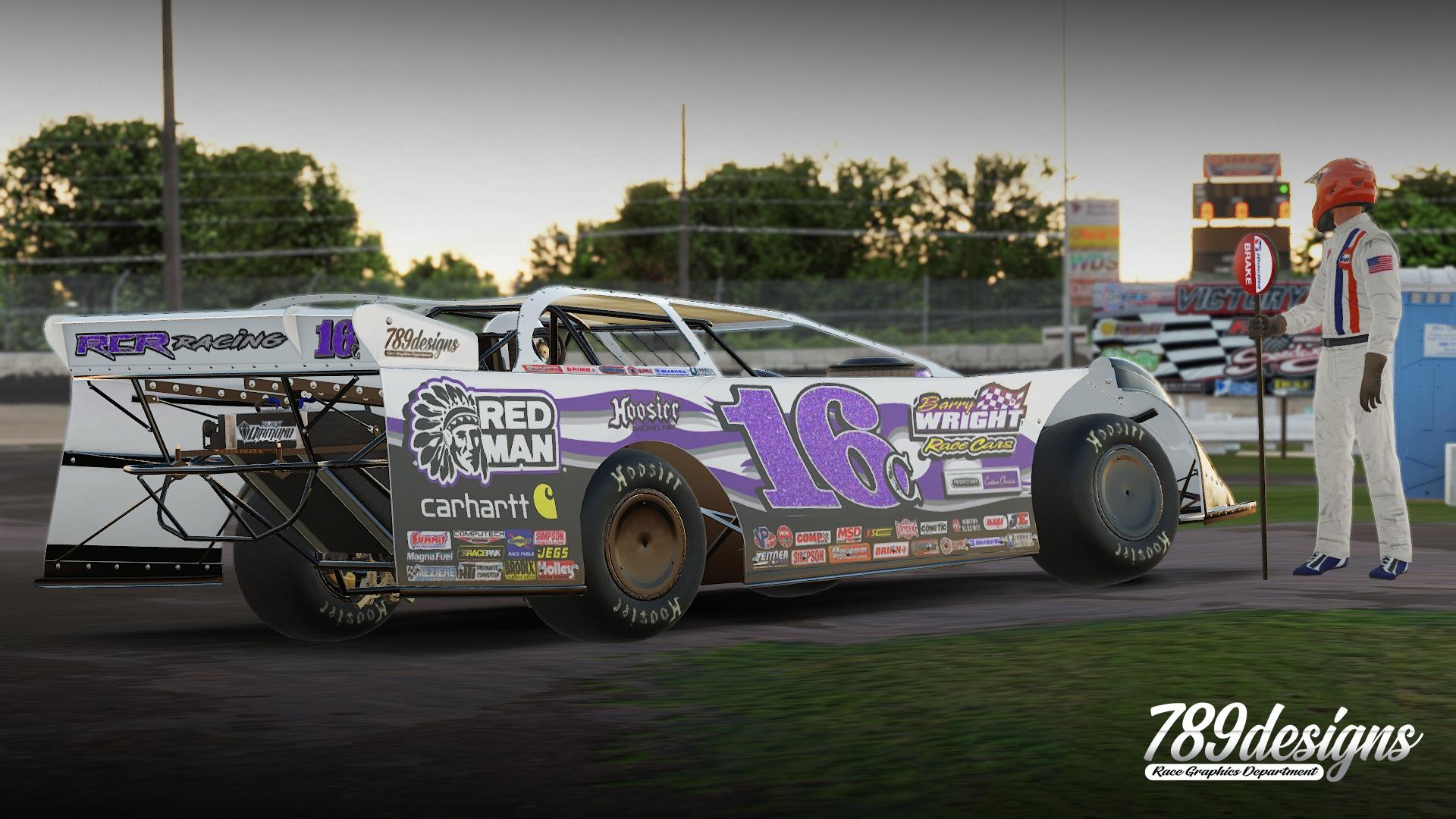 Colby Crow Dirt Late Model by Garrett Marshall - Trading Paints