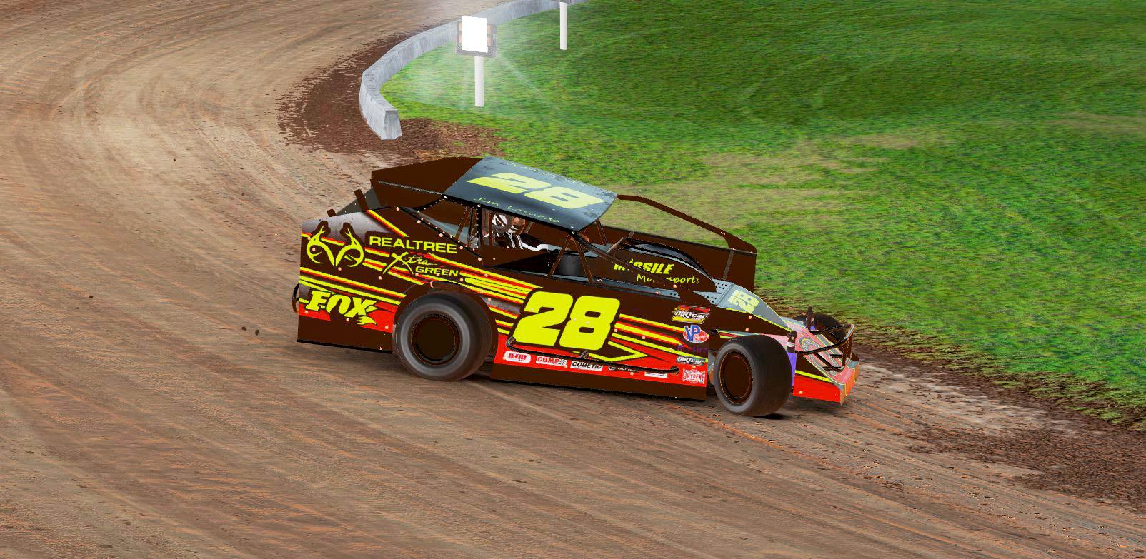 Jimbo Big Block Black by David L. - Trading Paints