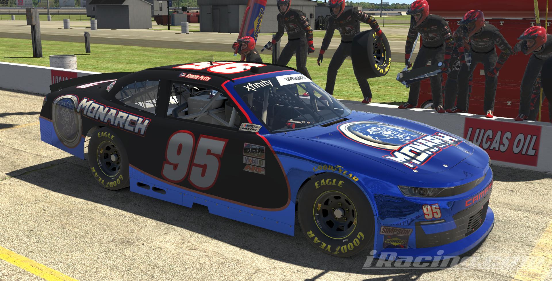 Ronnie Potts Monarch Lawn by Cale Dresbach - Trading Paints