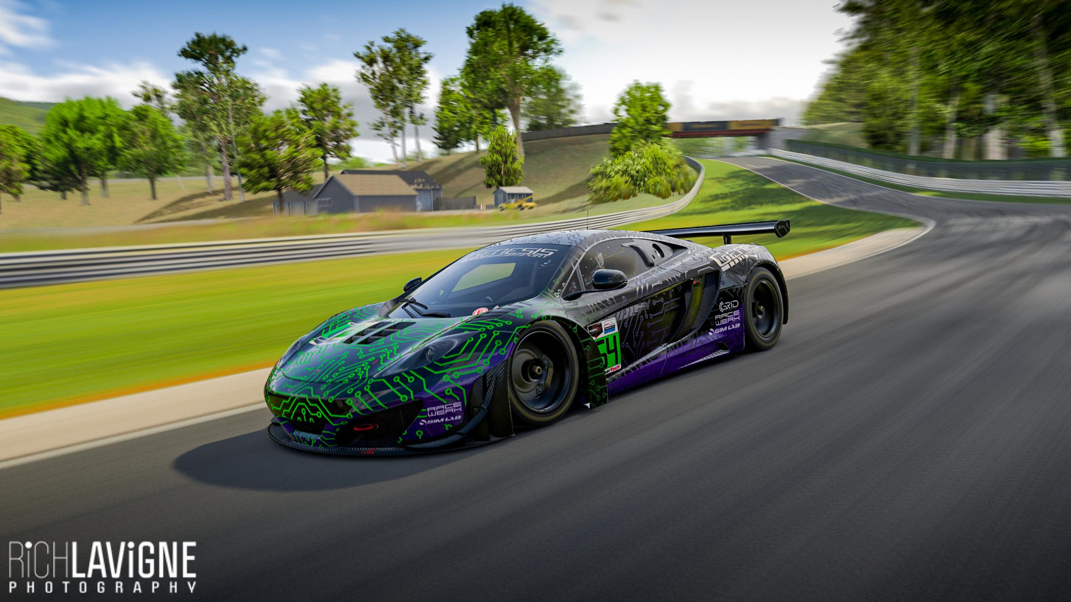 Genesis SimSport Mclaren MP4 GT3 by Richard Lavigne - Trading Paints