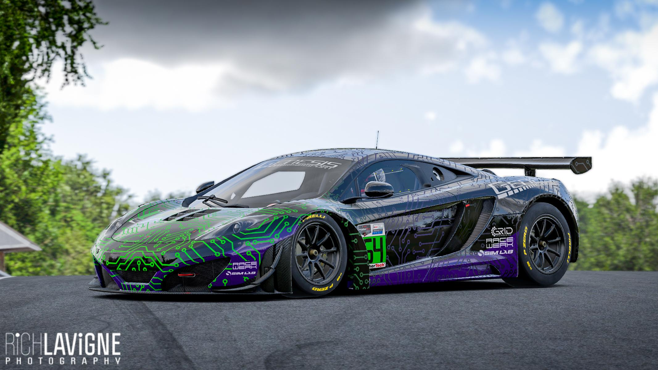 Genesis SimSport Mclaren MP4 GT3 by Richard Lavigne - Trading Paints