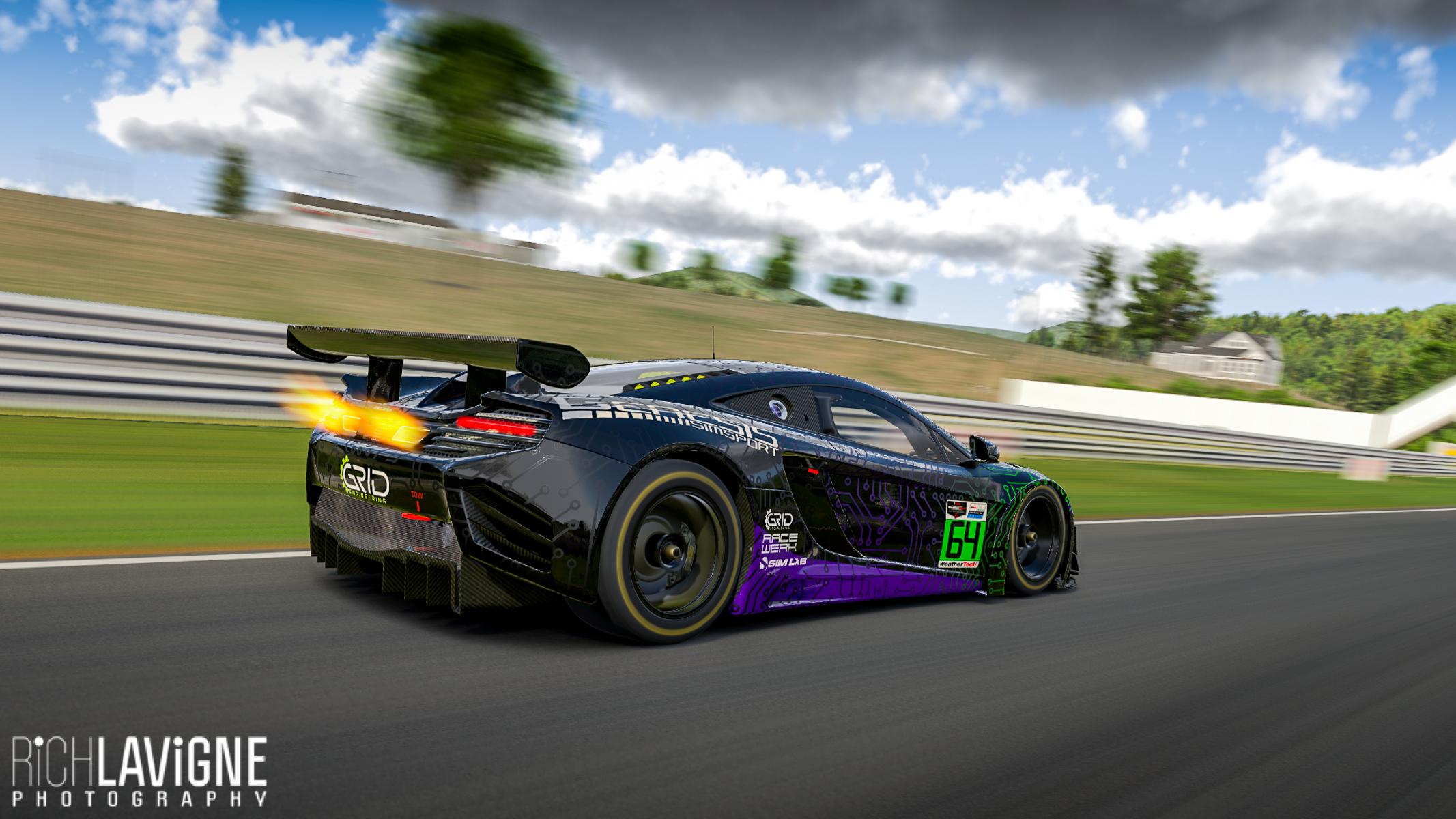 Genesis SimSport Mclaren MP4 GT3 by Richard Lavigne - Trading Paints