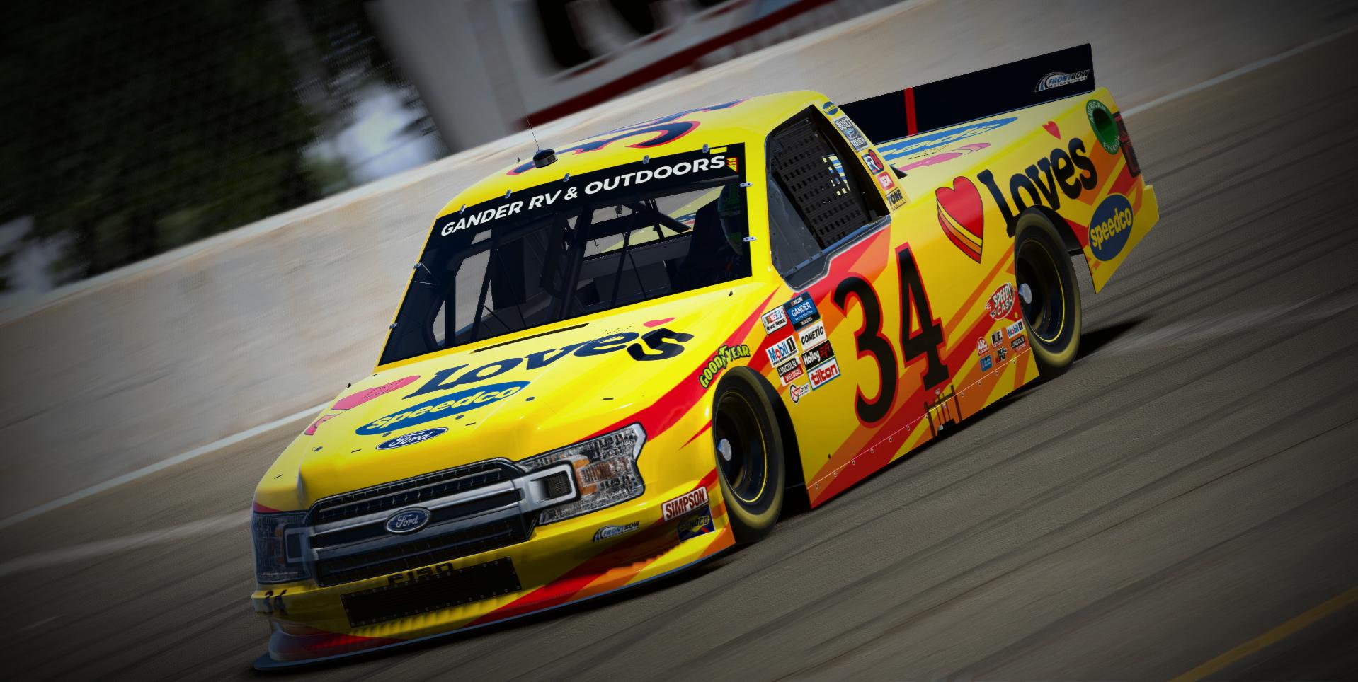 Fictional - Loves Speedco /w Number by Thomas Nolden - Trading Paints