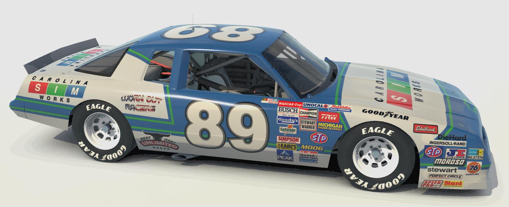 Blu-Wht Carolina Sim Works by Robert Doig - Trading Paints