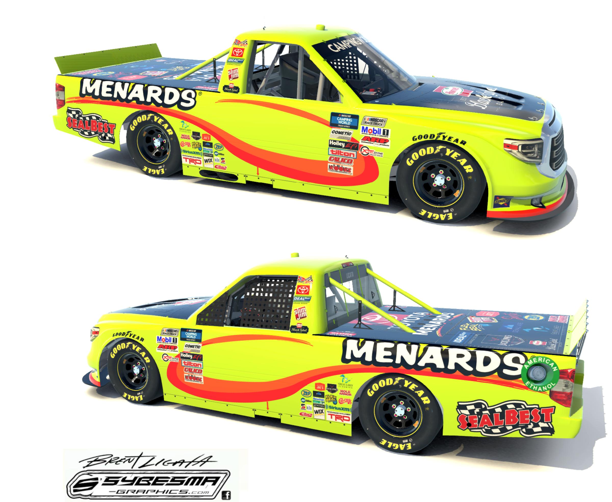 NCWTS Menards Hormel BLB Matt Crafton Thorsport Racing 2021 by Brent ...