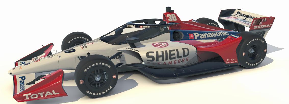 #30 Takuma Sato Digital Ally Brand Shield RLL Honda by Jaedon W.S L ...