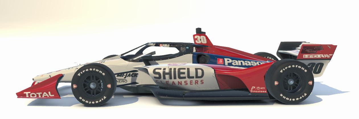 #30 Takuma Sato Digital Ally Brand Shield RLL Honda by Jaedon W.S L ...