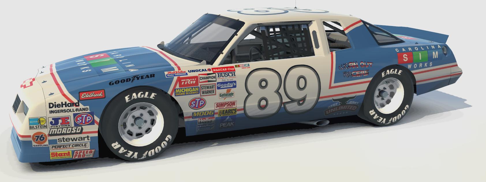 Wht-Blu Carolina Sim Works by Robert Doig - Trading Paints