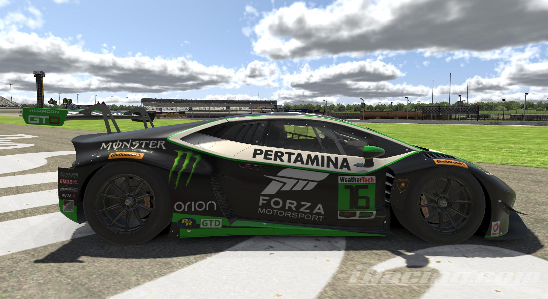 Forza/Monster Energy Paint by Matt Ballard - Trading Paints