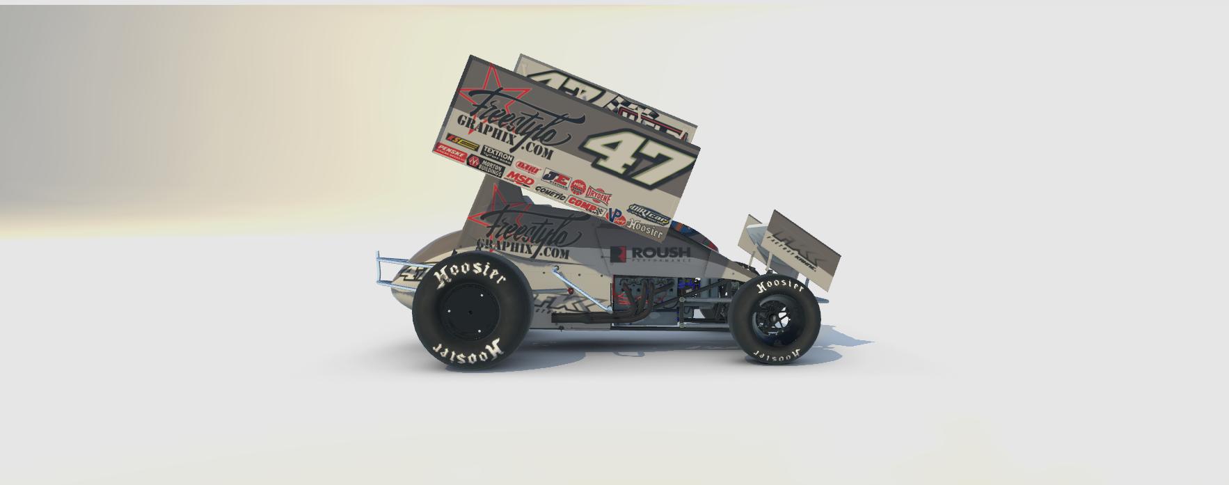 Freestyle graphix sprint car by Garry Grant2 - Trading Paints