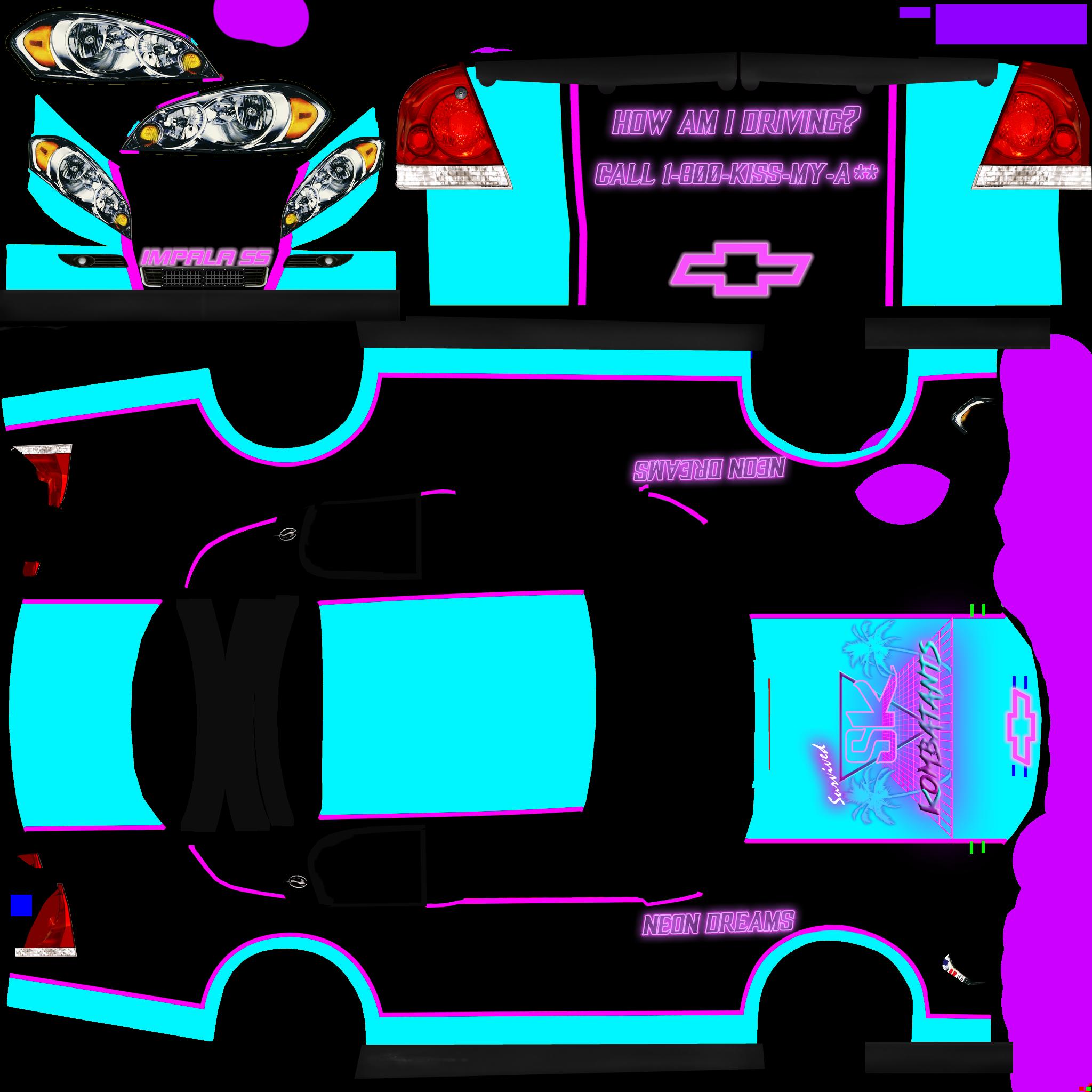 Neon Dreams by Bryan Corea - Trading Paints