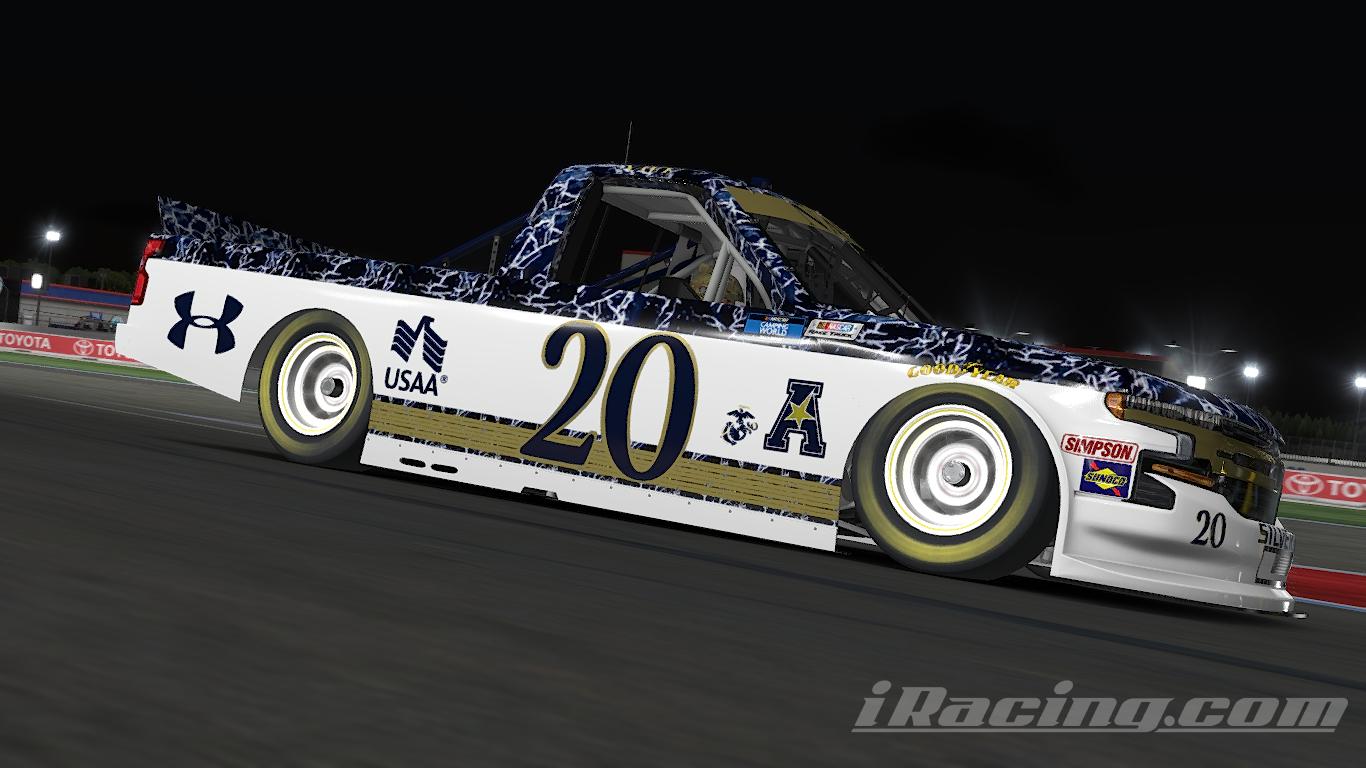 Navy 2020 Chevrolet Silverado by Matt Ridgway - Trading Paints