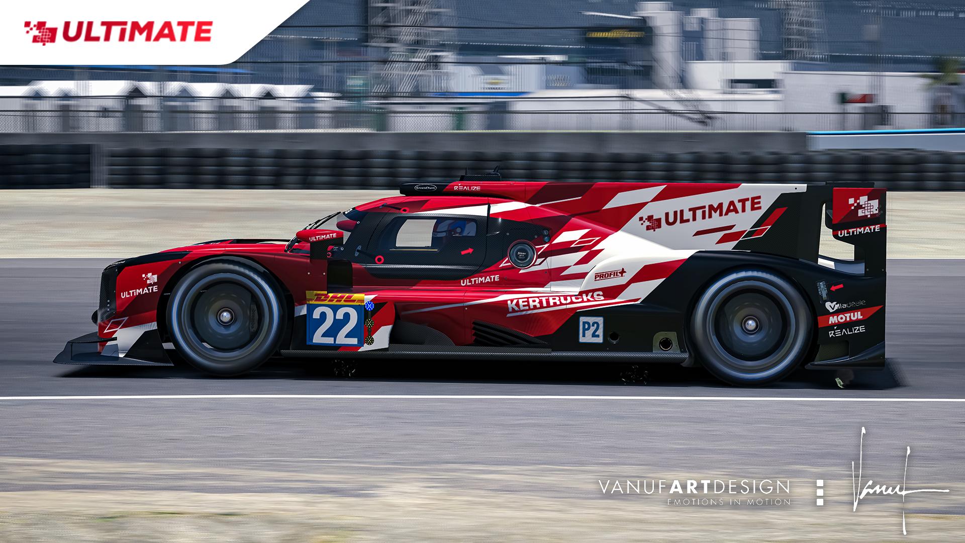 ULTIMATE Team Racing LMP2 WEC Version by David J. G. - Trading Paints