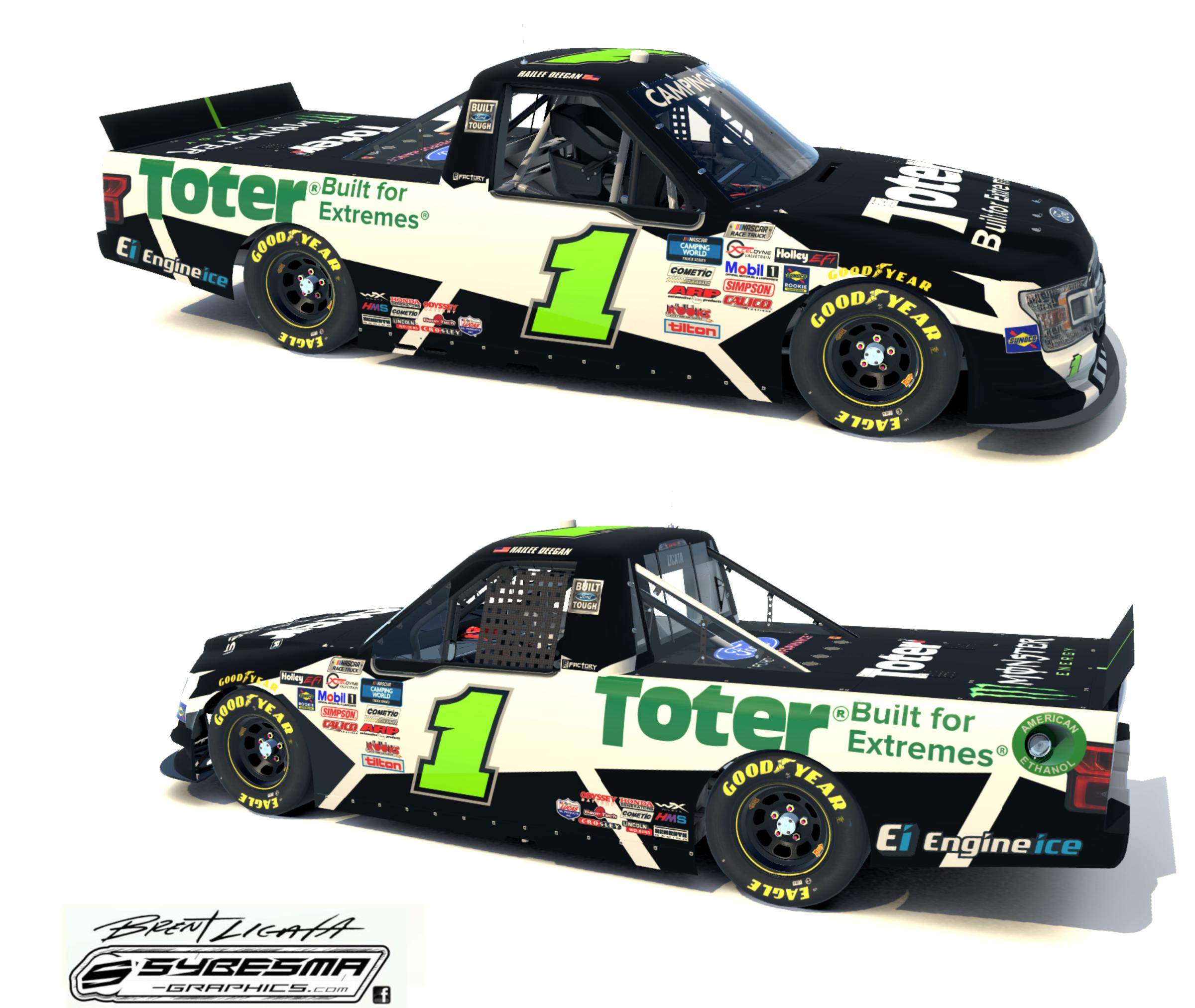 NCWTS 1 Toter Hailee Deegan 2021 by Brent Licata2 - Trading Paints
