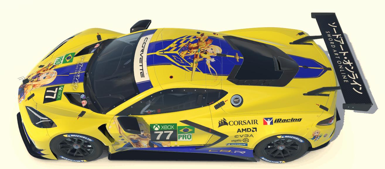 Chevrolet Corvette C8.R GTE - Corvette Racing x Sword Art Online Alice ...