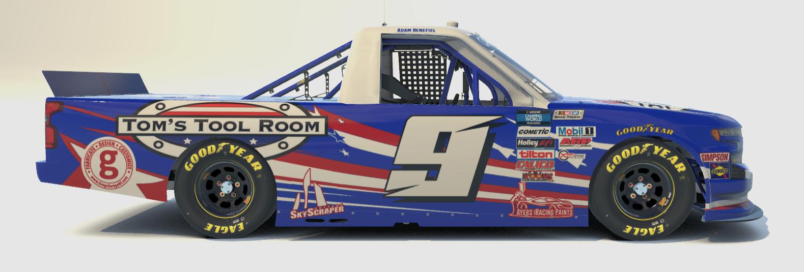 Adam Benefiel Star Silverado by Steven Ayers Jr - Trading Paints