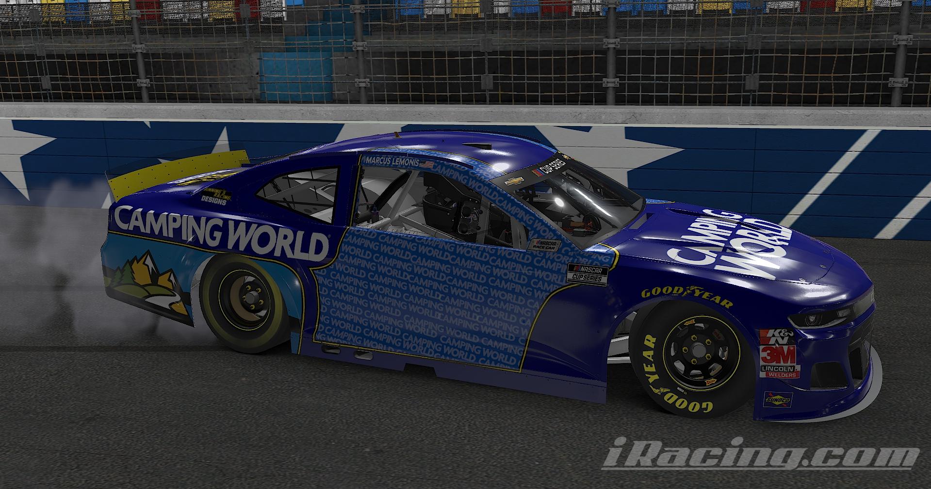 Camping World Cup Car (sim stamped) by Gavin Newton - Trading Paints