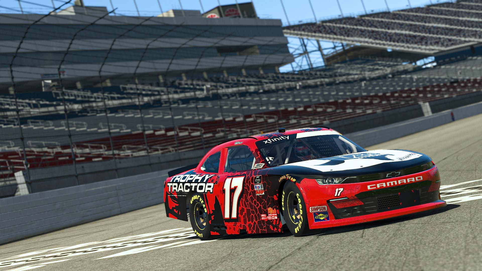 Garrett Smithley Texas Strong Xfinity Trophy Tractor Camaro NO NUMBER ...