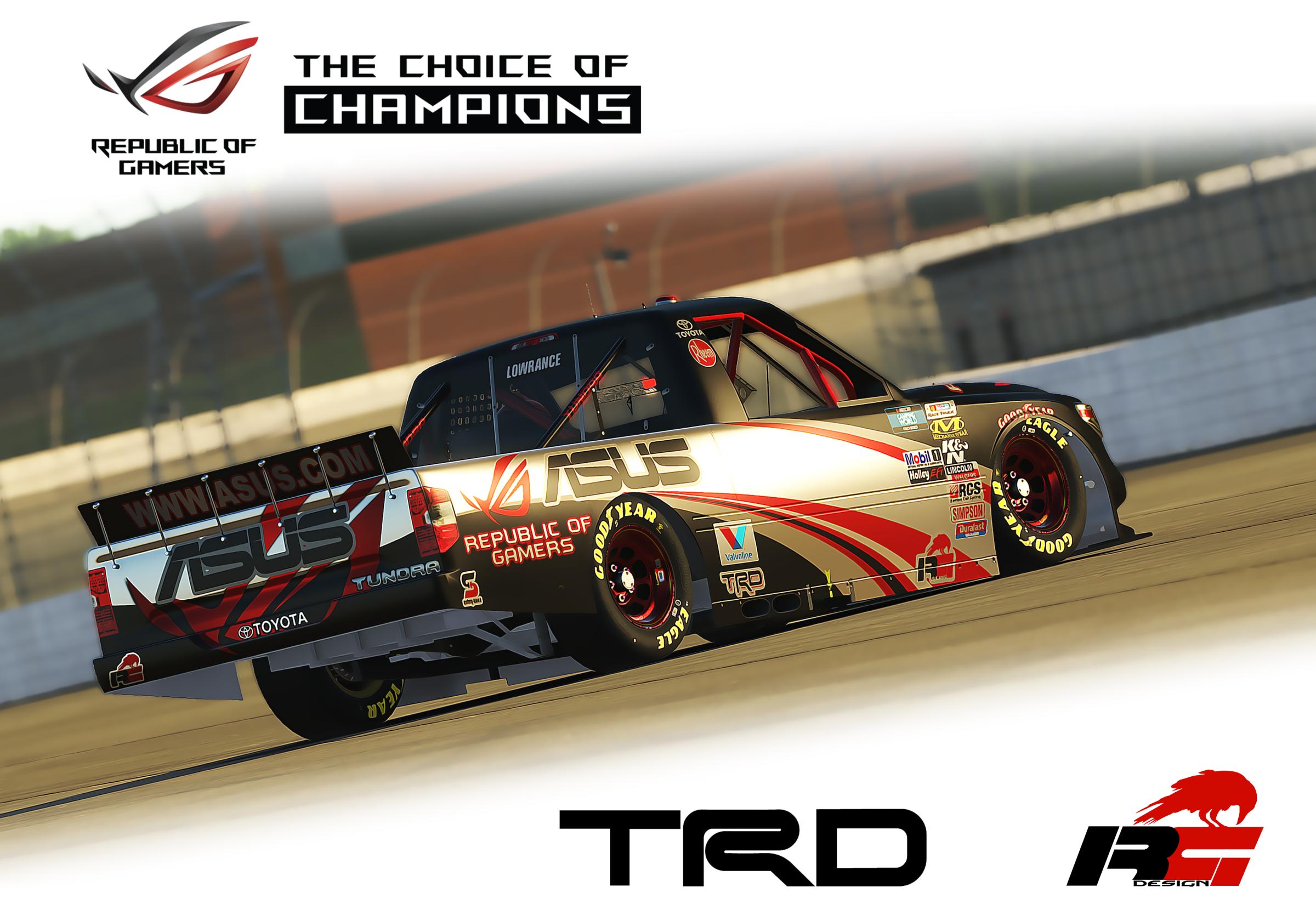 ASUS Toyota Tundra Truck 2021 C TP by Doyle Lowrance - Trading Paints